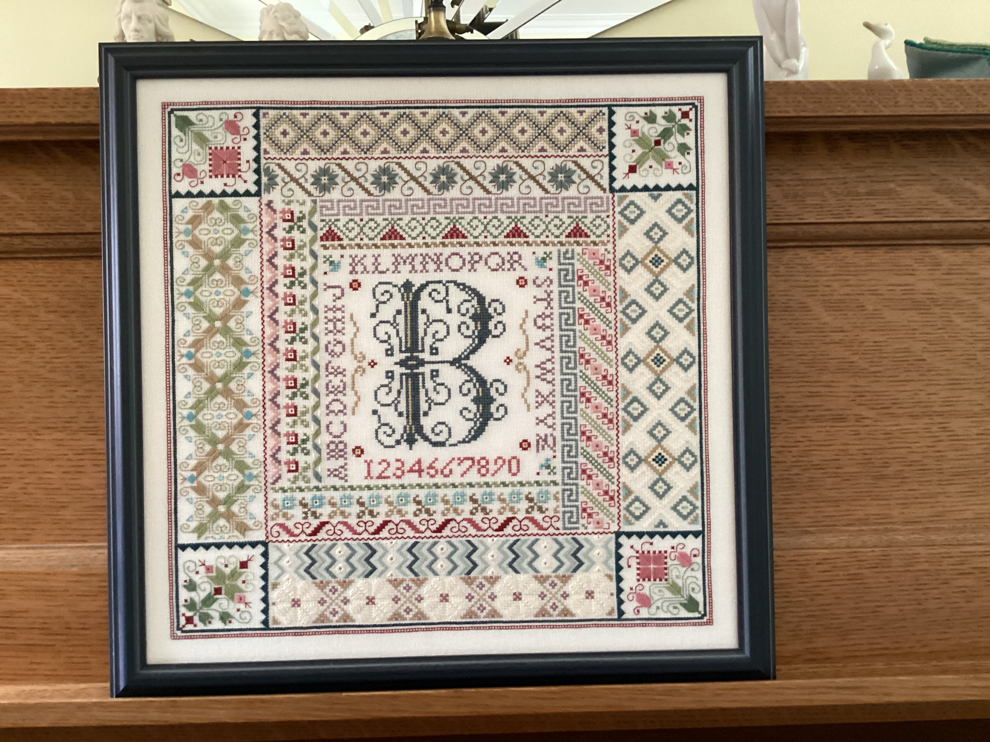 Barbara Leach – Spanish Sampler | Ontario Network of Needleworkers